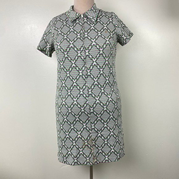 Vintage | Dresses | Vintage Modgogo Polyester Collared Shift Dress Pink ...